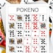Pokeno With Face Cards Bingo Cards - 100 Pages to Download and Print - Etsy