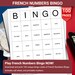 French Numbers Bingo Cards 100 Pages to Download and Print - Etsy