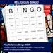 Religious Bingo Cards - 100 Pages to Download and Print - Etsy