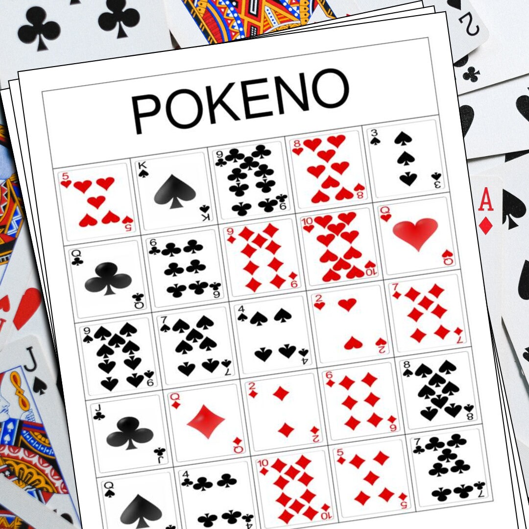 Pokeno Bingo Cards 100 Pages to Download and Print - Etsy
