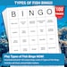 Types of Fish Bingo Cards 100 Pages to Download and Print - Etsy