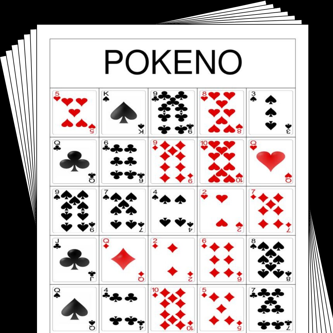 Pokeno Bingo Cards - 100 Pages to Download and Print - Etsy