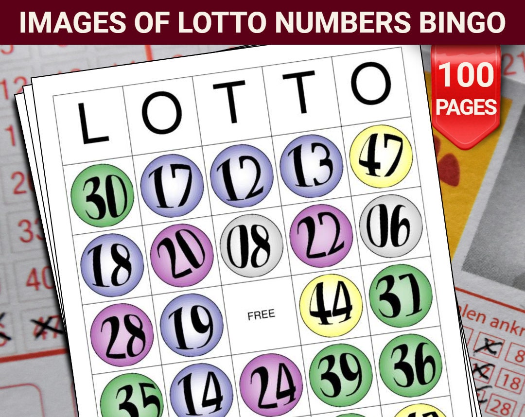 Images of Lotto Numbers Bingo Cards 100 Pages to Download and Print - Etsy