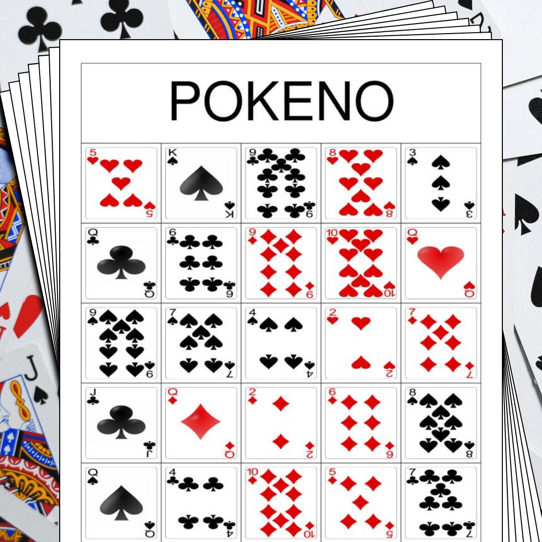 Pokeno Bingo Cards 100 Pages to Download and Print - Etsy