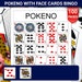 Pokeno With Face Cards Bingo Cards - 100 Pages to Download and Print - Etsy