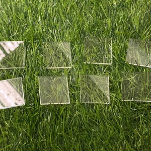 Lot of Square Shape Acrylic for Crafting and Projects. Custom Size and ...