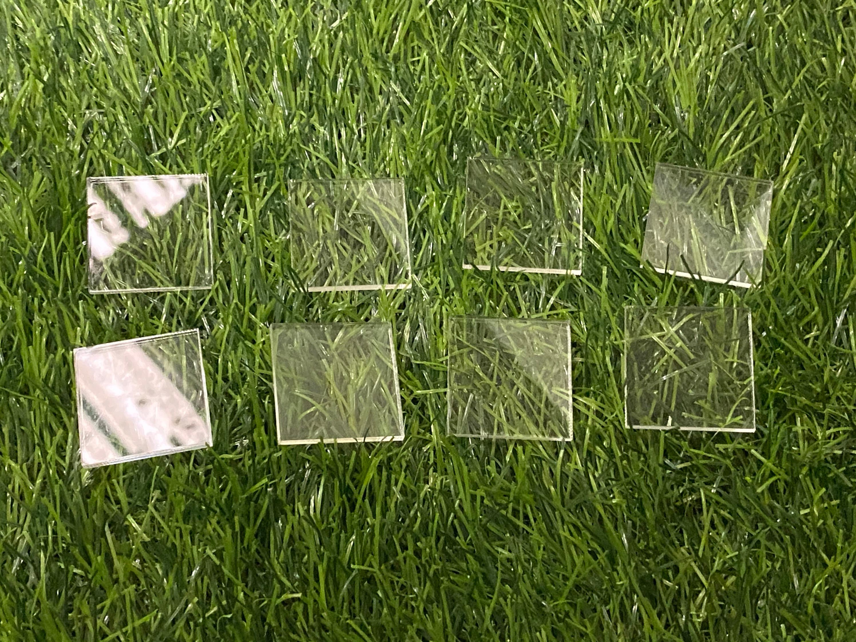 Lot of Square Shape Acrylic for Crafting and Projects. Custom Size and ...