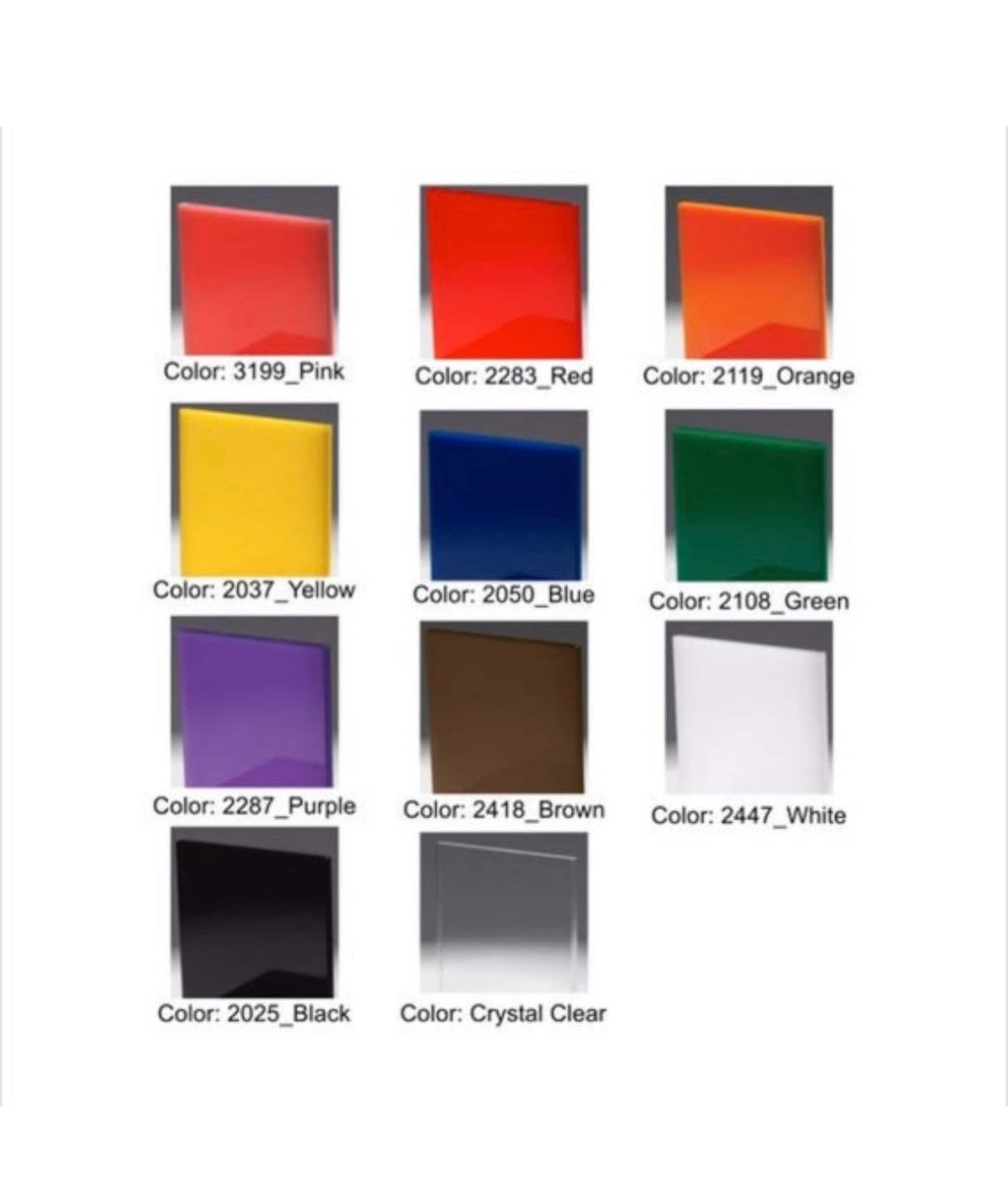 Lot of Square Shape Acrylic for Crafting and Projects. Custom Size and ...