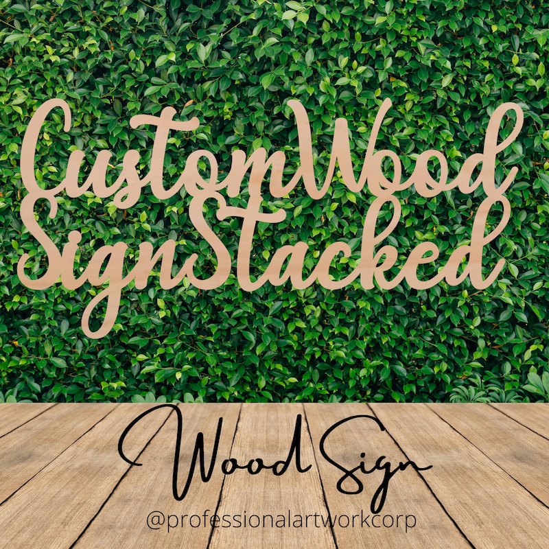 Wood Sign - Etsy