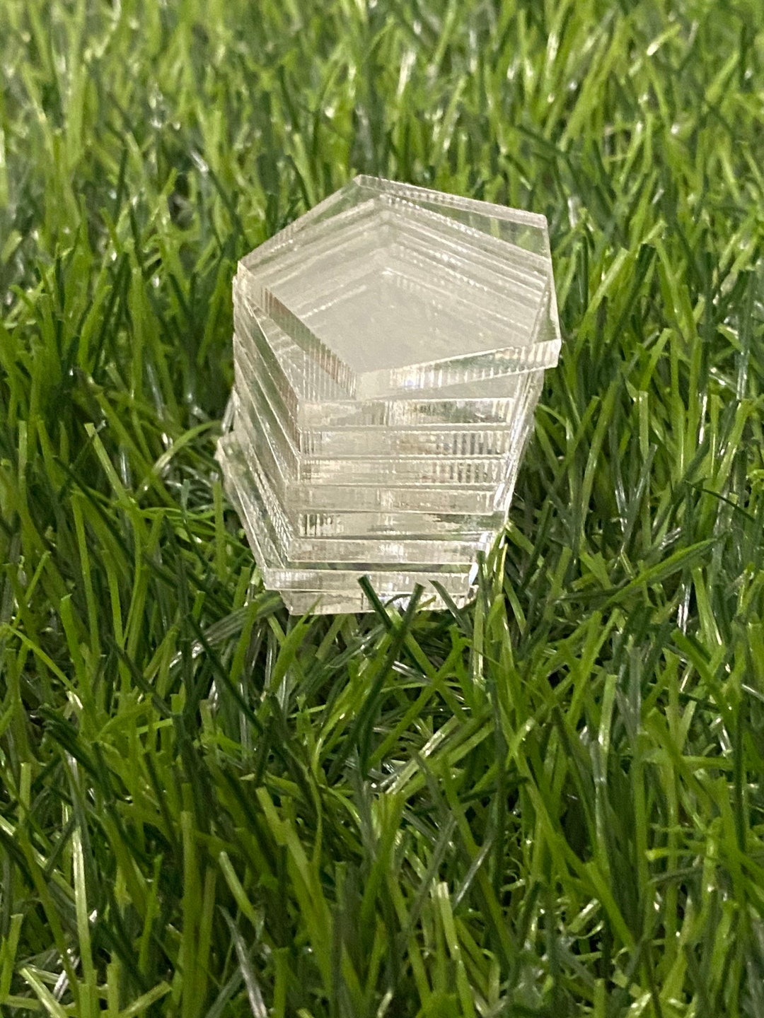 Lot of Pentagon Shape Acrylic for Crafting and Projects. Custom Size ...