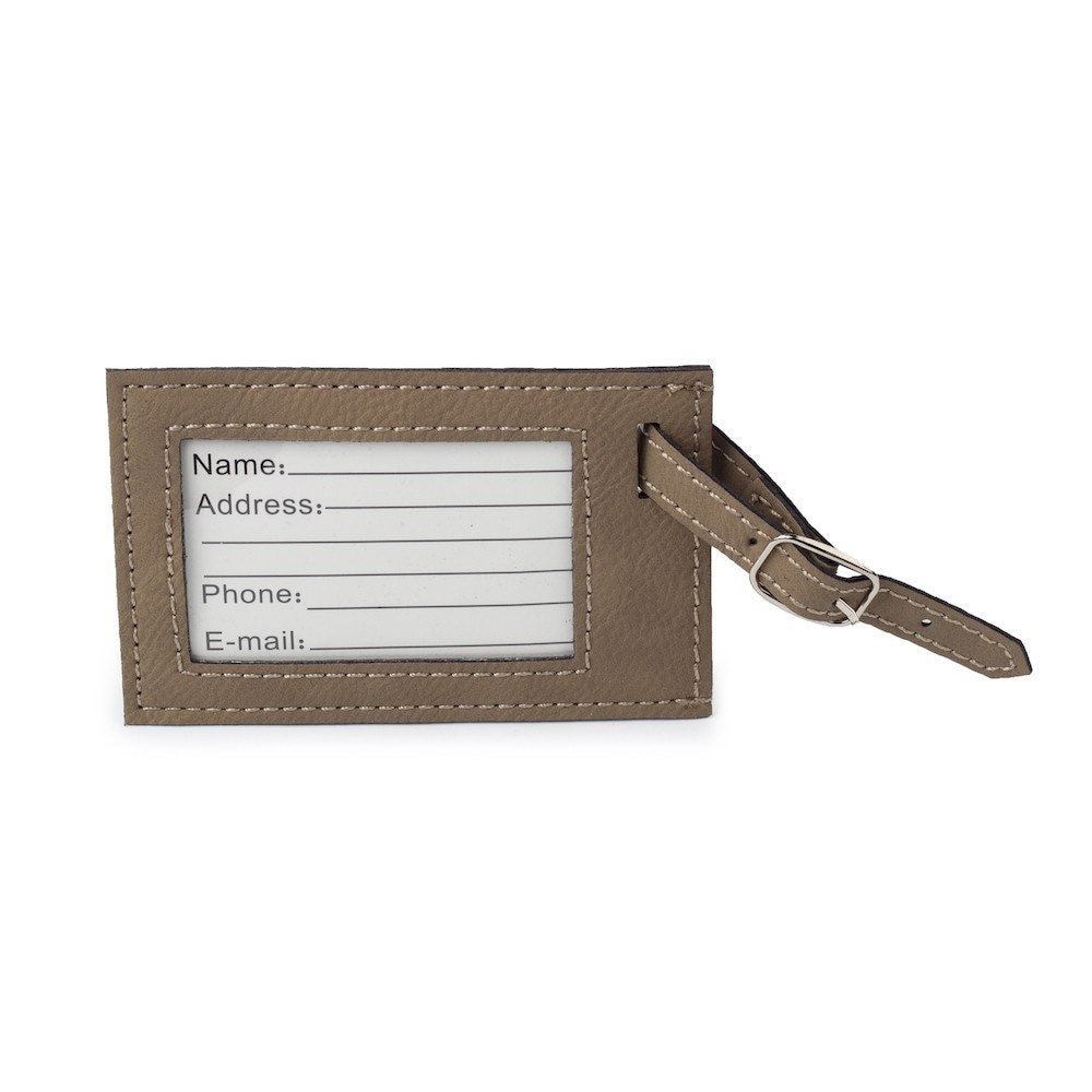 Custom Luggage Tag Corporate Logo or Monogram 4 Colors to - Etsy