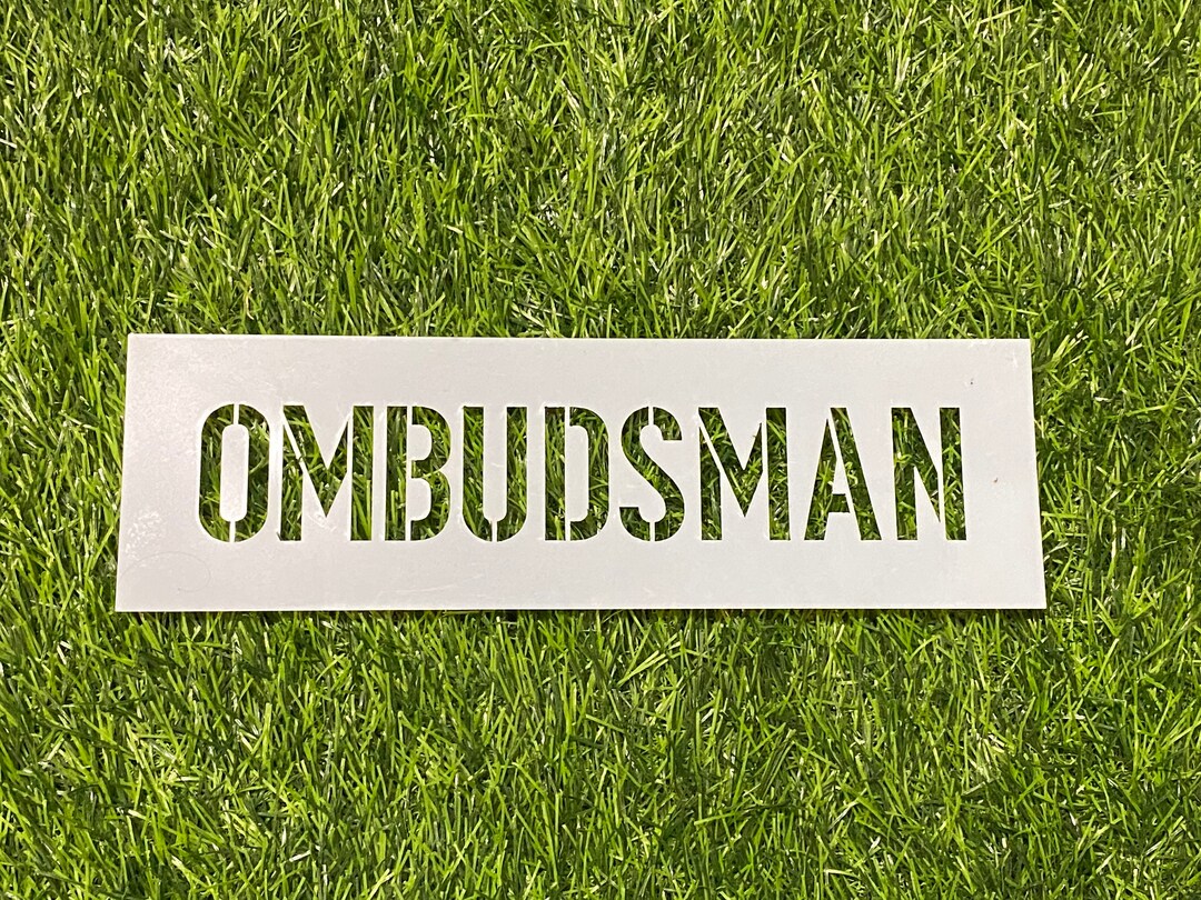 Custom Stencil Ombudsman Font Reusable Mylar 7 Mil or 10 - Etsy