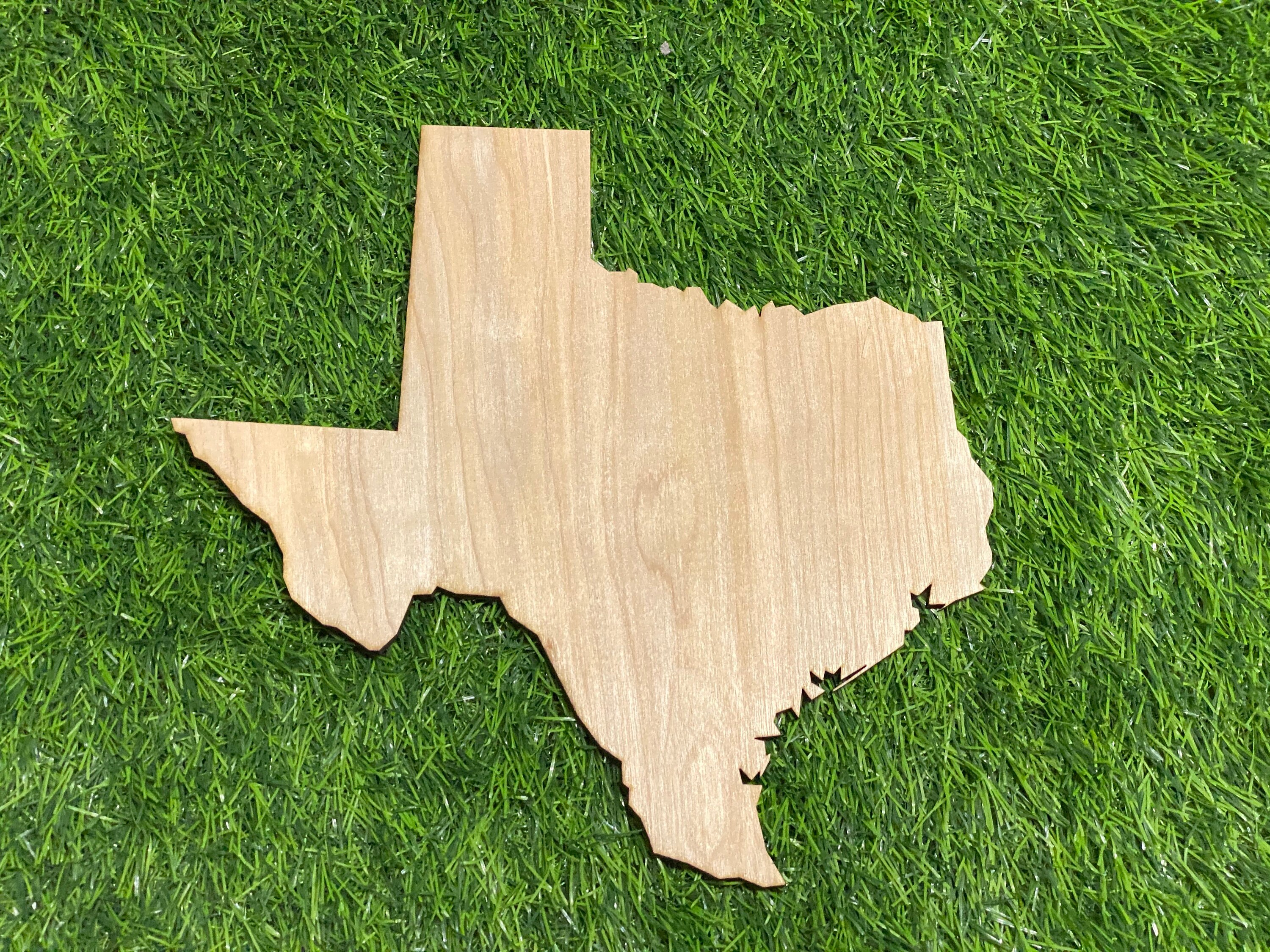 Single USA States Map, Travel Gift, Wall Art, DIY Map, School Project ...