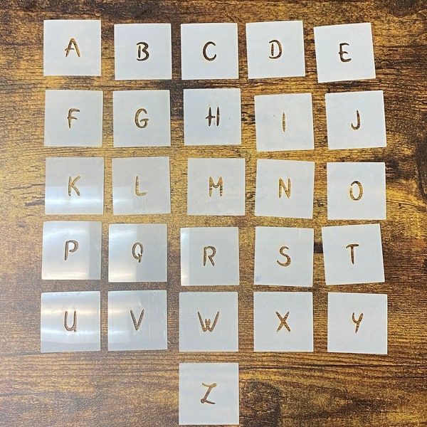Alphabet Stencil - Etsy