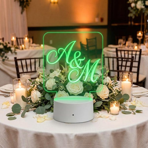 Tabletop Neon - Etsy