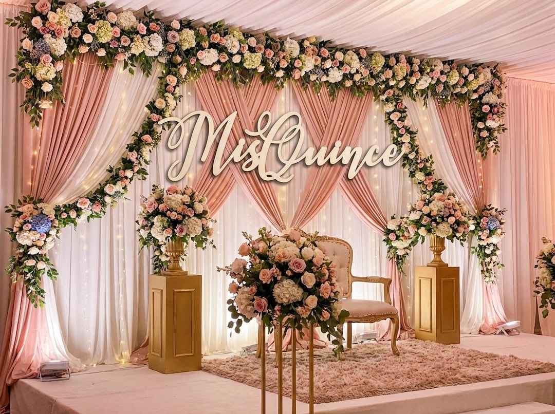 Mis Quince Wood Sign: Natural Birch Plywood Quinceañera Decor - Etsy