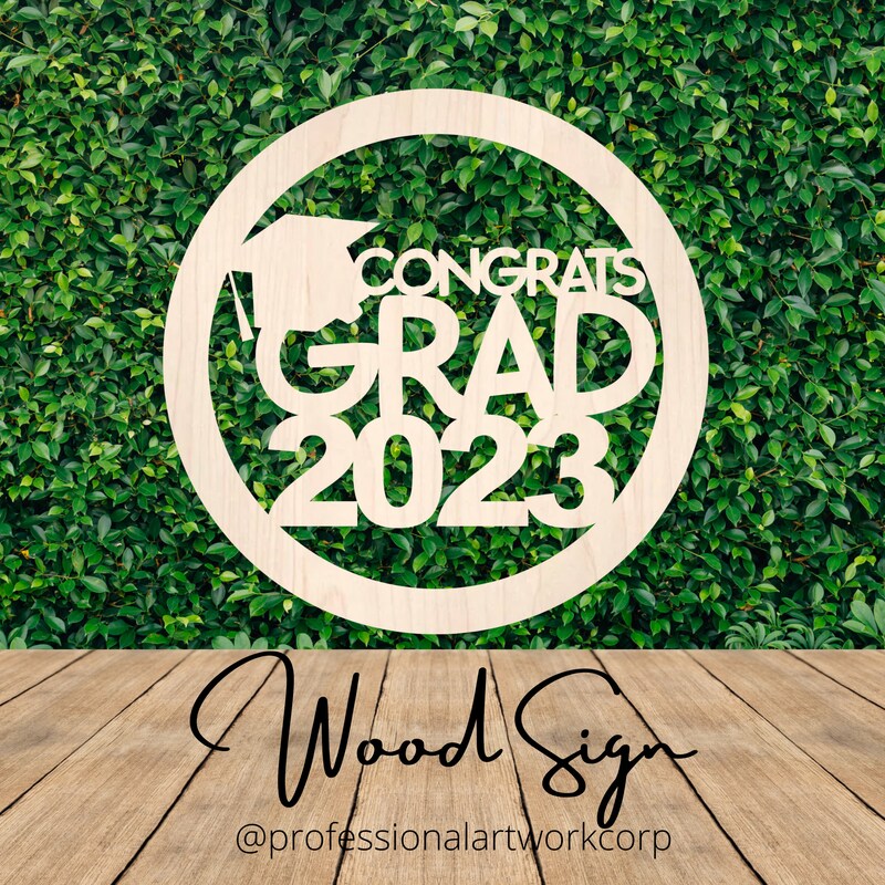 Wood Graduation Signs - Etsy
