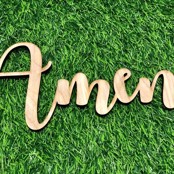 Amen Sign - Etsy