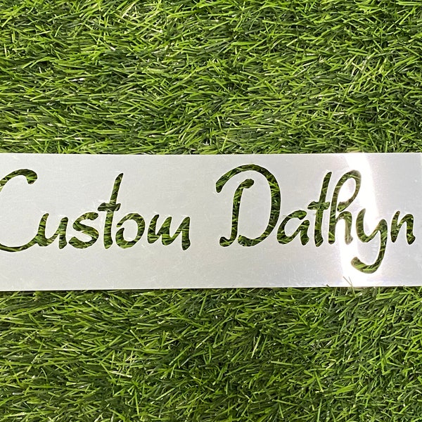 Custom Stencil - Etsy