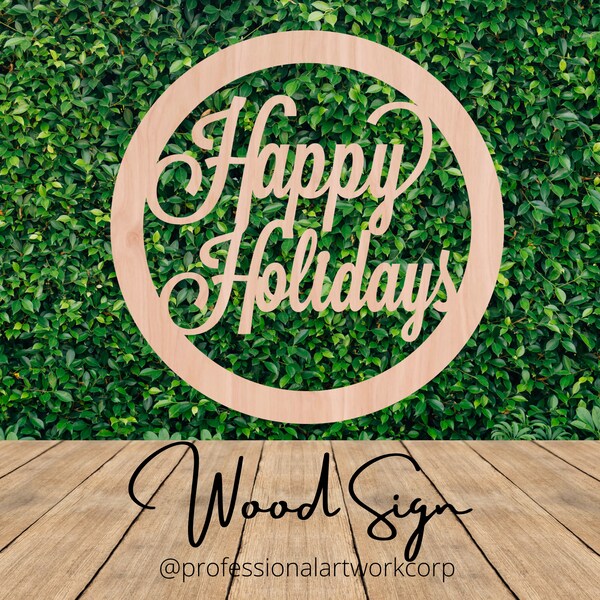 Holiday Sign - Etsy