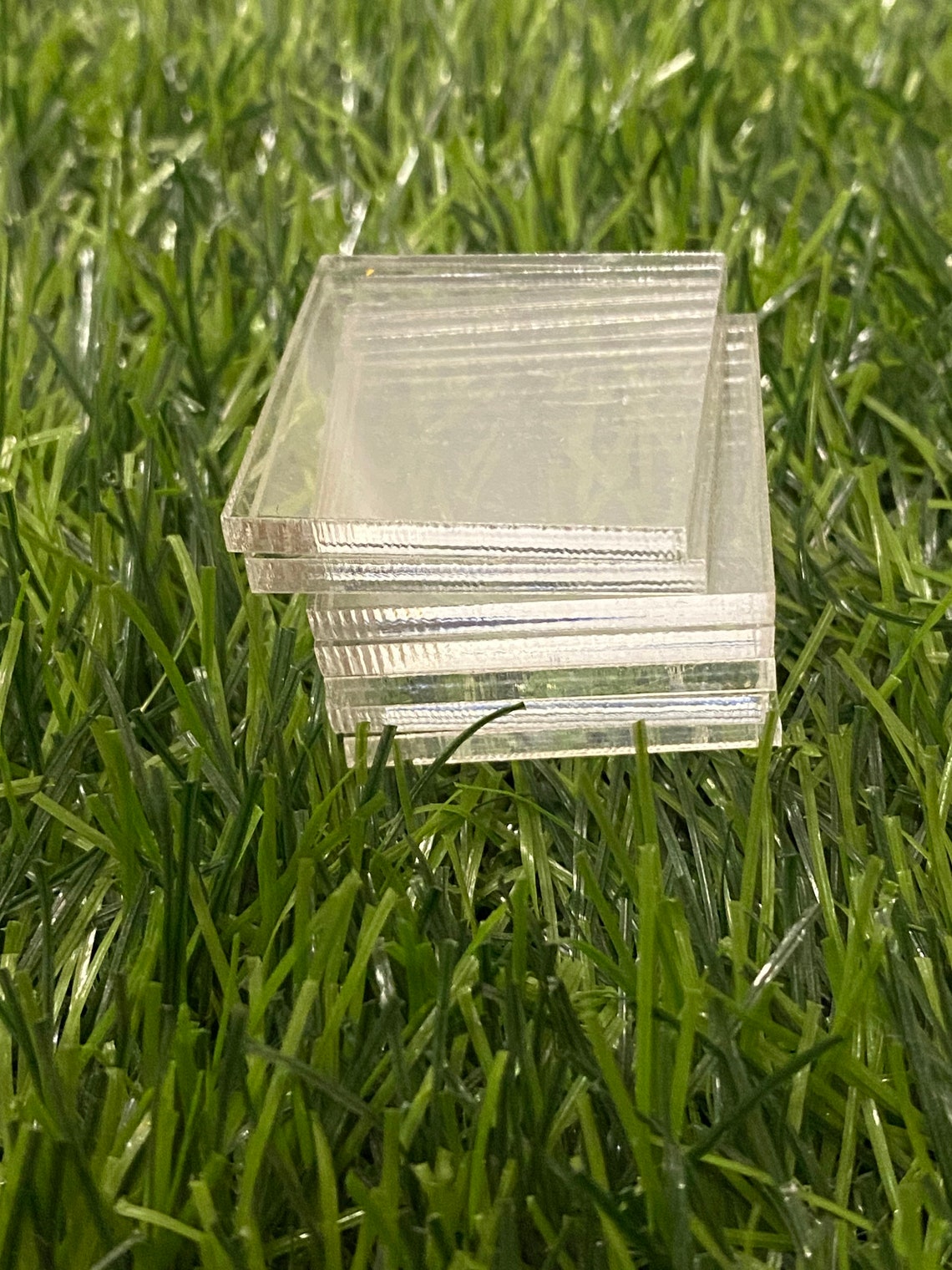 Lot of Square Shape Acrylic for Crafting and Projects. Custom Size and ...