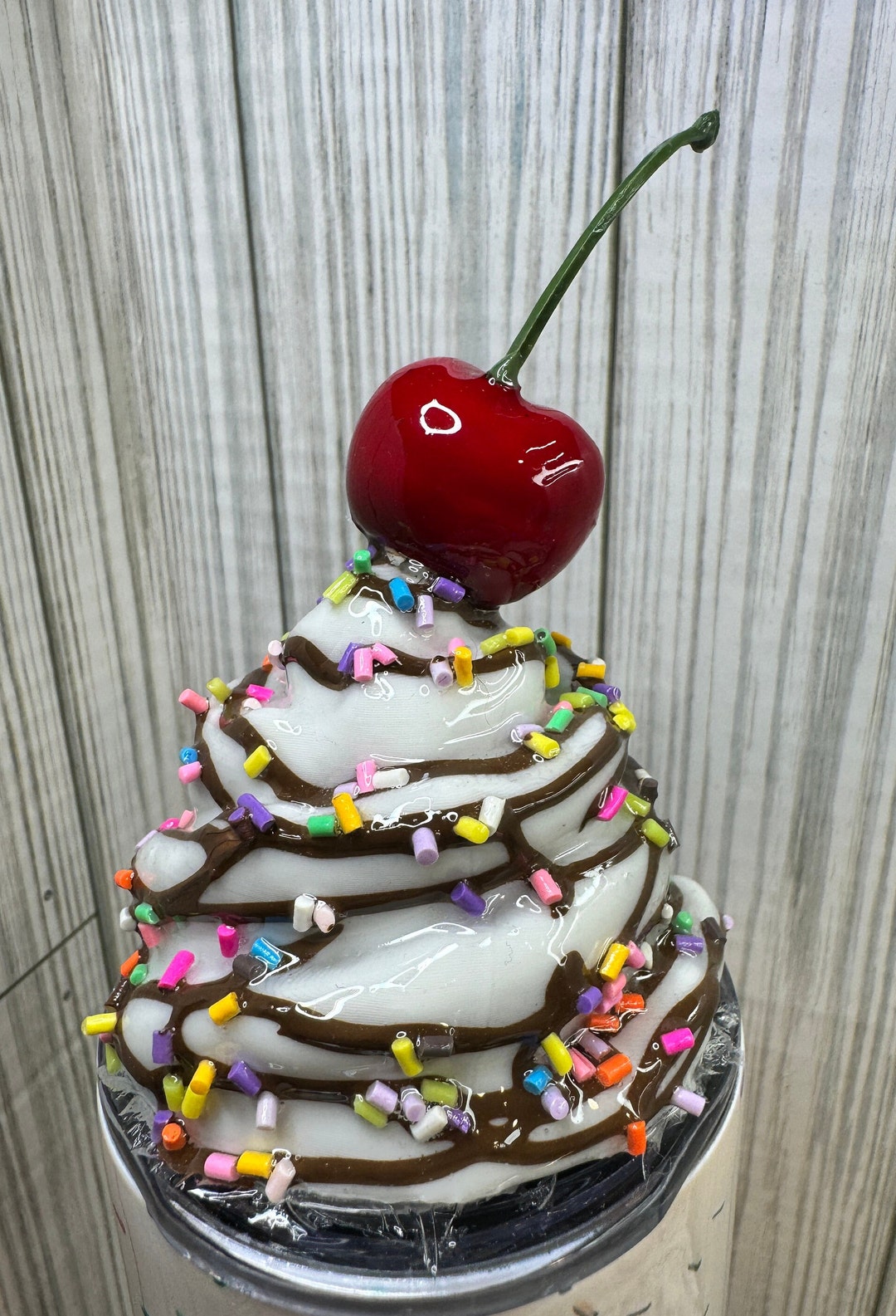 Sweet Treats Ice Cream Drizzle FITS ONLY 20oz Straight Skinny Tumblers ...