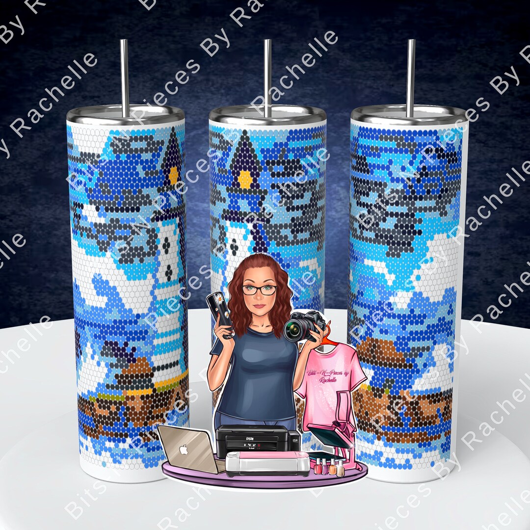 Beach Lighthouse Digital Rhinestone Pattern - Etsy