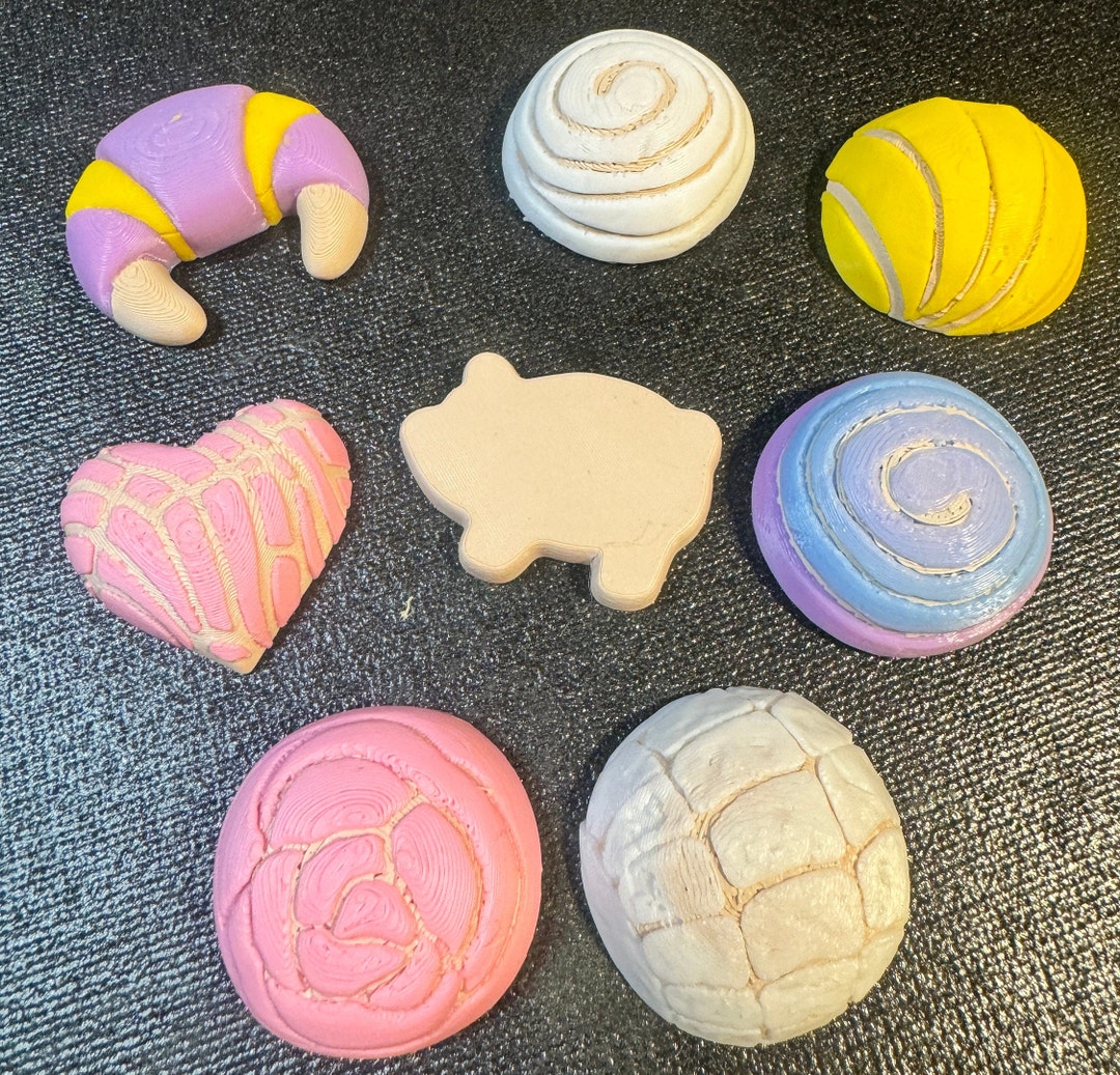 3D Printed Conchas (pan Dulce) Random Colors - Etsy