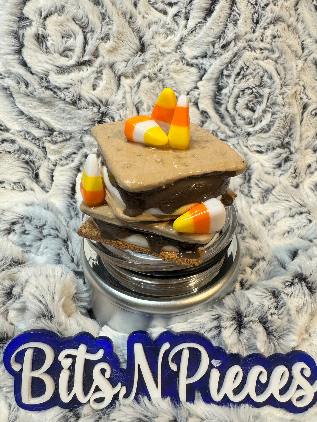 Smore Candy Corn FITS ONLY 20oz Straight Skinny Tumblers - Etsy