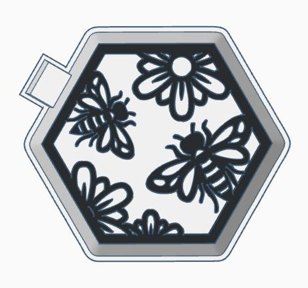 Honey Bee - Digital Freshie Mold Housing STL - Etsy