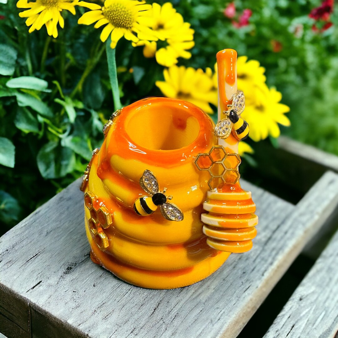 3D Printed Beehive Glue Holder - Etsy