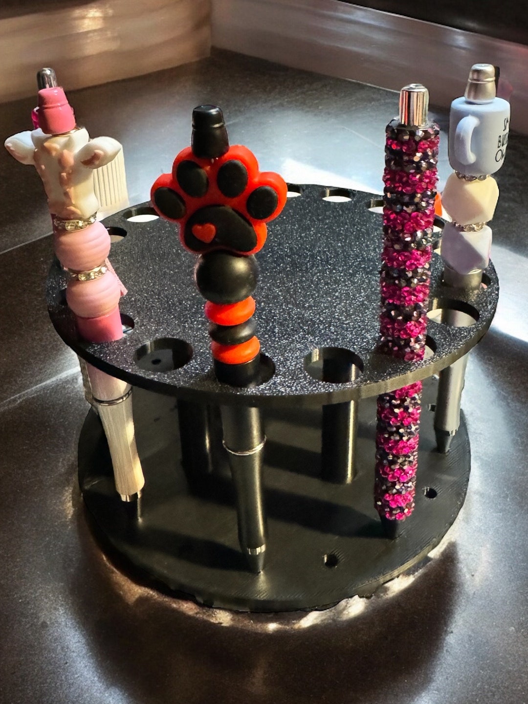 3D Printed 18 Ct Pen Display That Spins! - Etsy