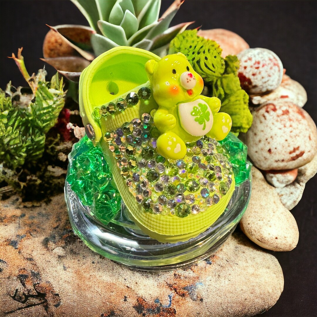 A Blinged Croc Topper! FITS ONLY 20oz Straight Skinny Tumblers - Etsy