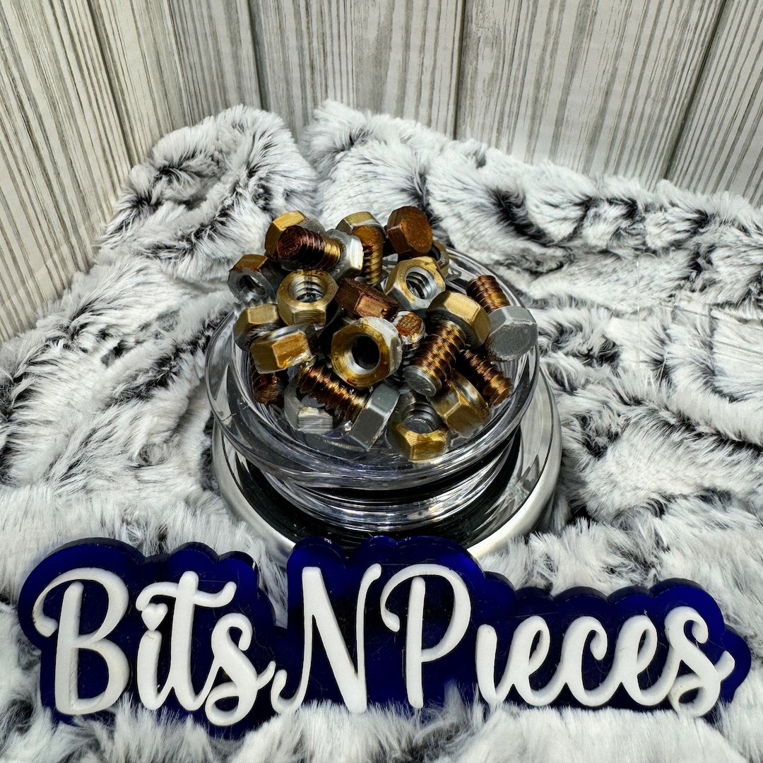 Rusty Nuts and Bolts FITS ONLY 20oz Straight Skinny Tumblers - Etsy