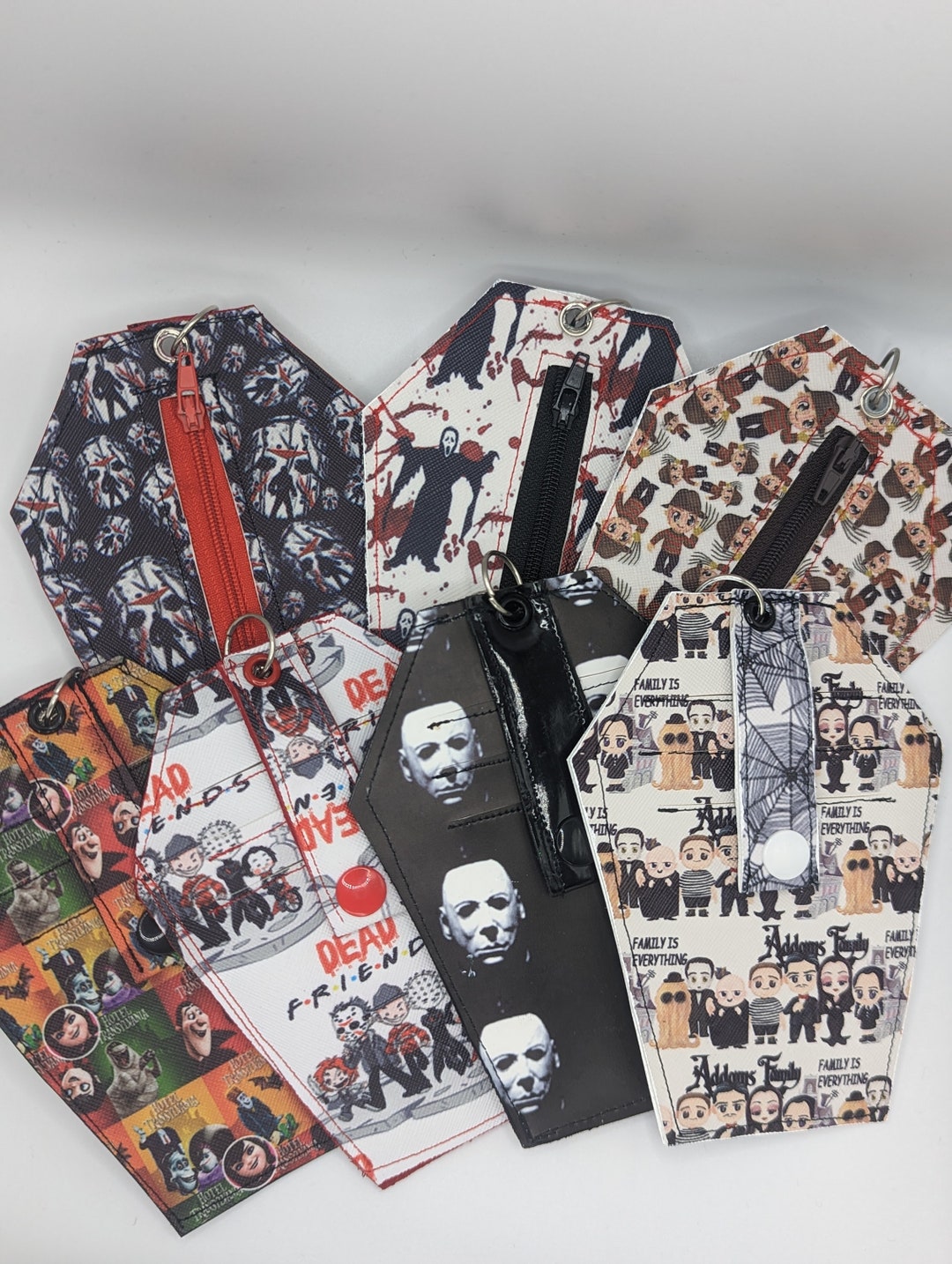 Horror Key Chain Coffin Wallet Coin Purse - Etsy