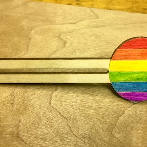 Pride Toothpaste Key - Etsy