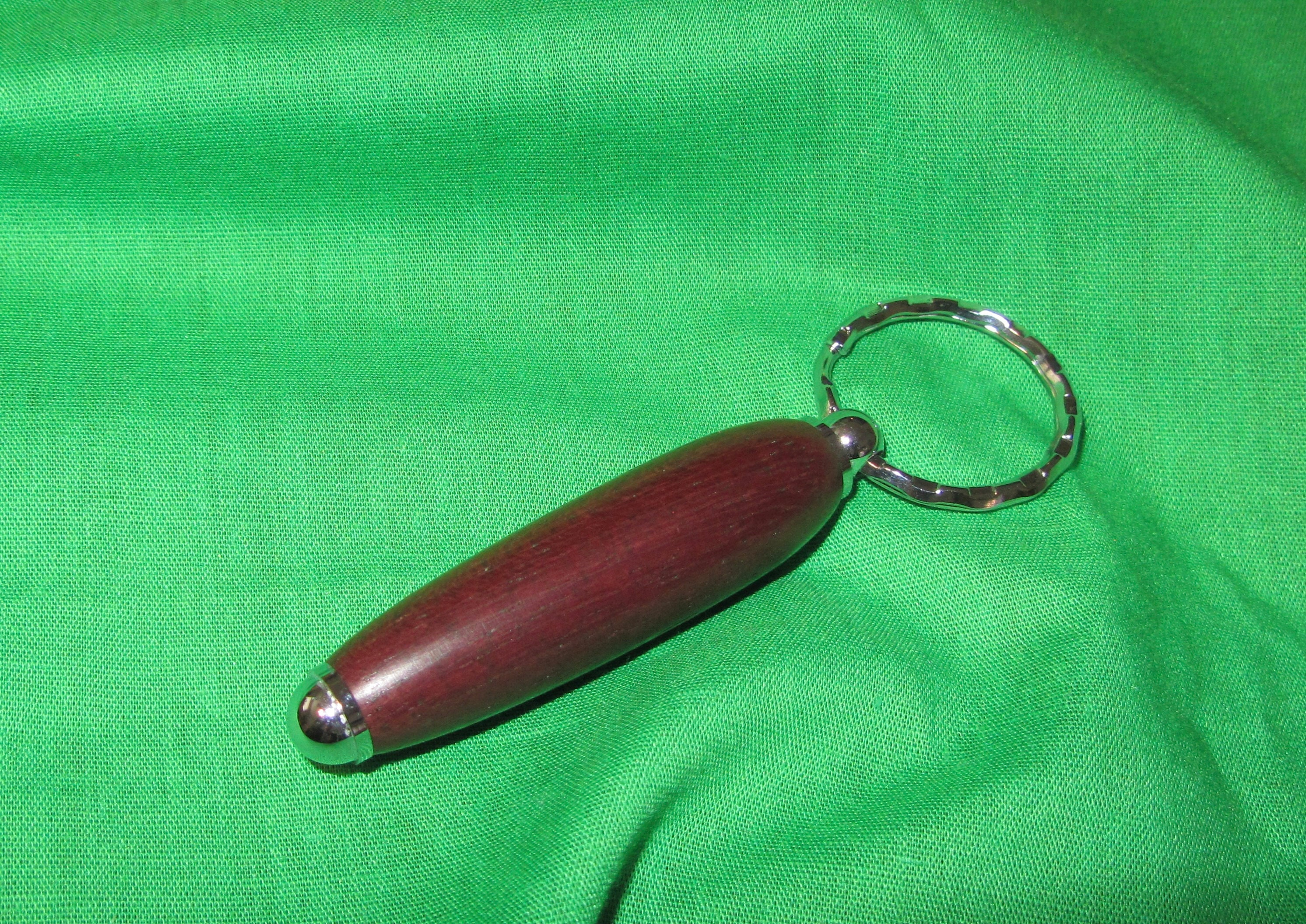 Rare Purple Heart Wood Hand Turned Key Chain. - Etsy