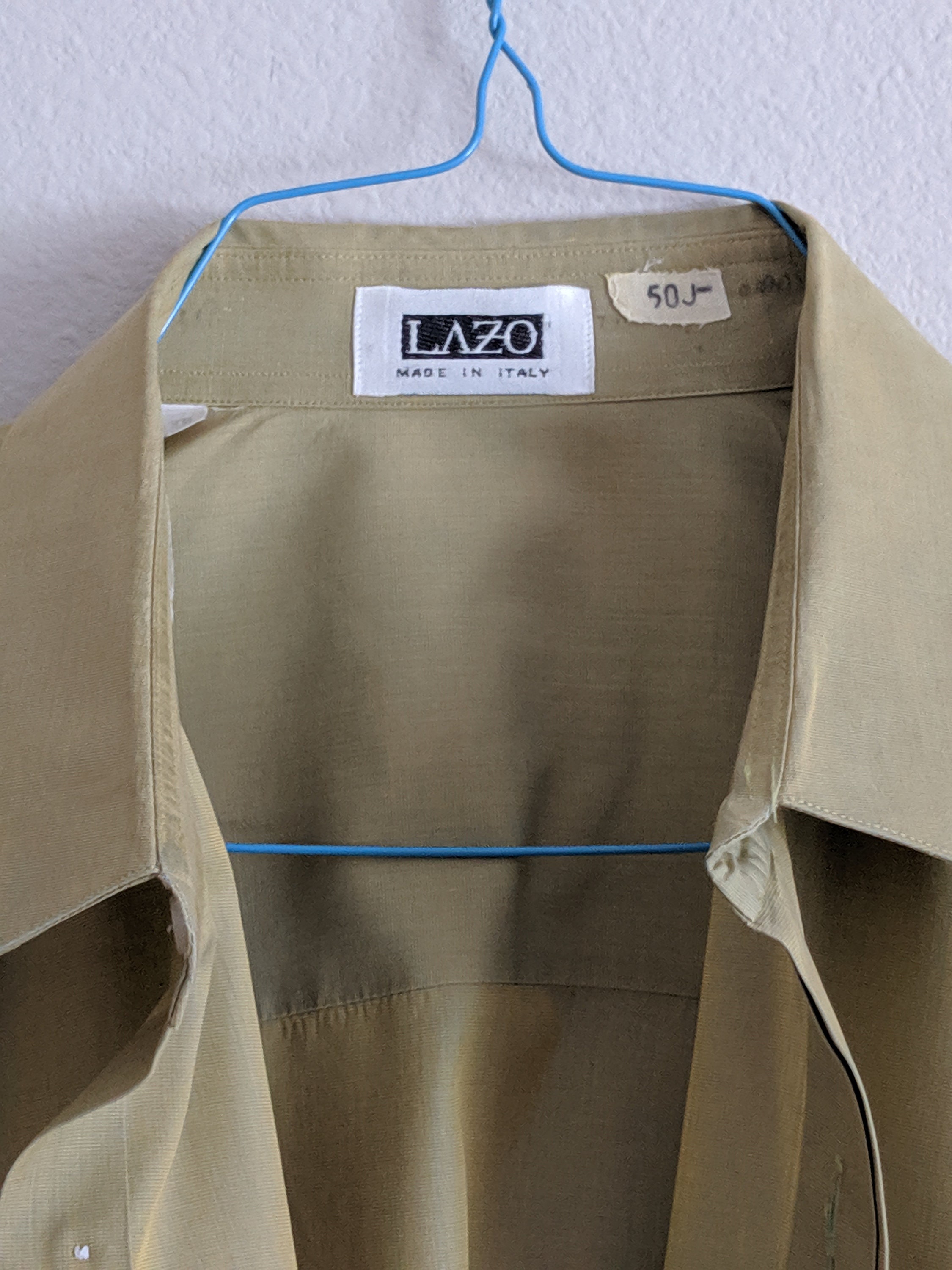 Lazo Made in Italy Long Sleeve Men's Shirt S 3X - Etsy Singapore