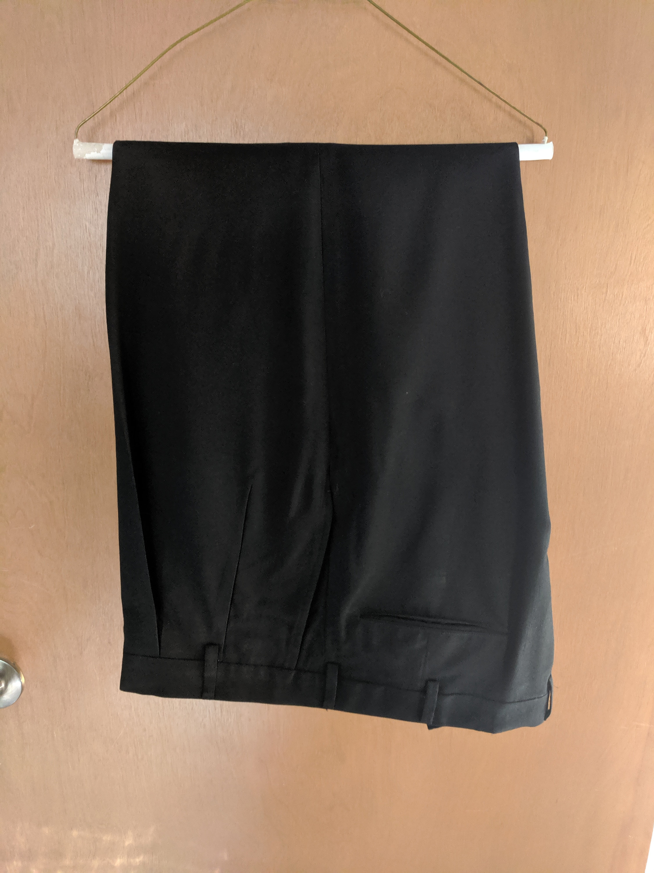Black Custom Pleated and Cuffed Dress Pants Size 40 X 30 - Etsy