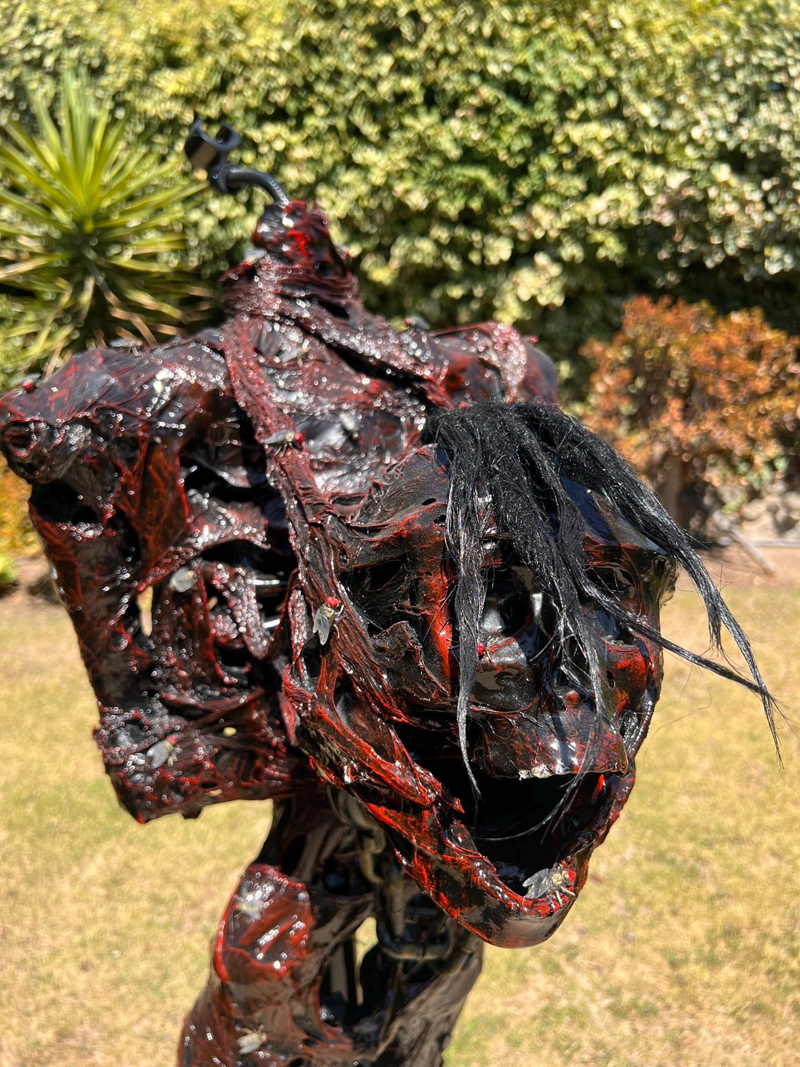 Custom Mic Stand, Horror Stage Prop, Gothic Sculpture (only Available ...