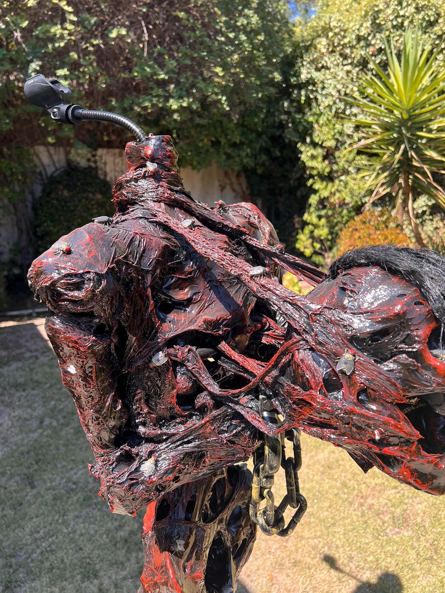 Custom Mic Stand, Horror Stage Prop, Gothic Sculpture (only Available ...