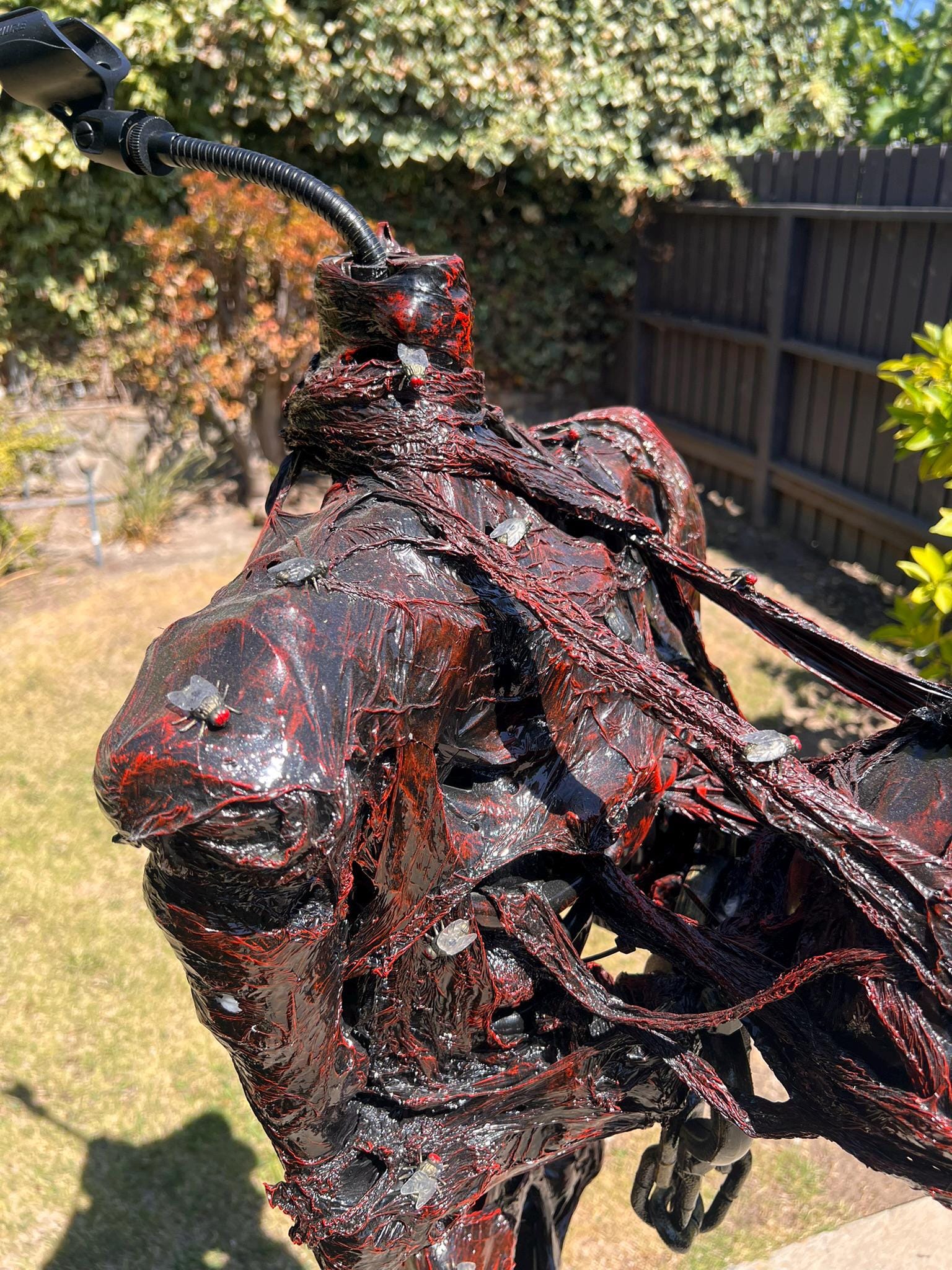 Custom Mic Stand, Horror Stage Prop, Gothic Sculpture (only Available ...