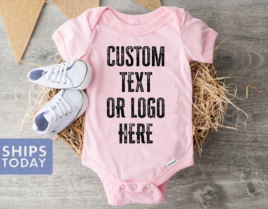 Personalized Onesie® - Custom Baby Onesie® - Customizable Baby Onesie ...