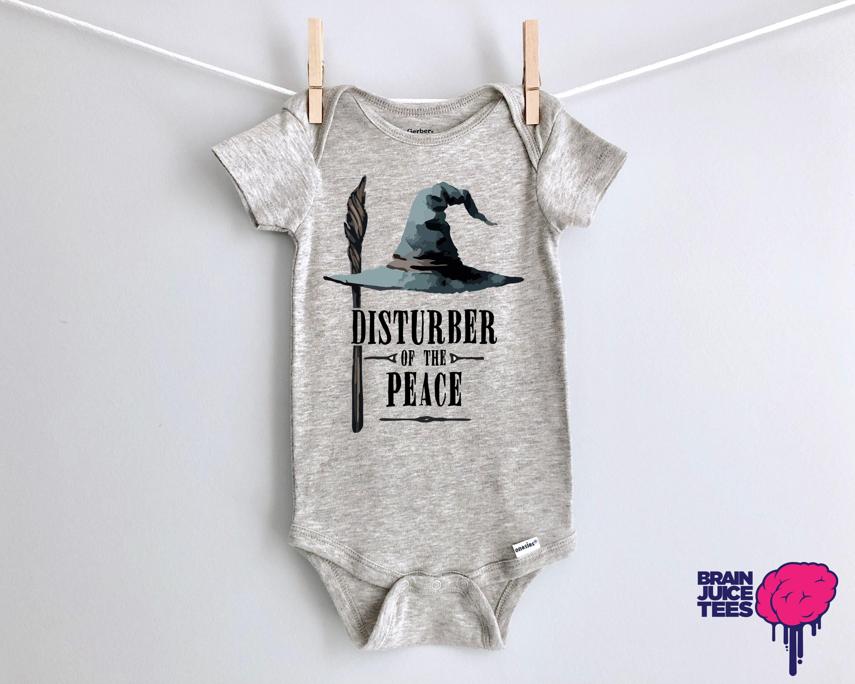 Disturber of the Peace Onesie®: Cotton Blend Baby Bodysuit - Etsy