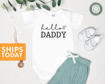 Hello Daddy Onesie® Hello Daddy Jumpsuit Hello Daddy - Etsy