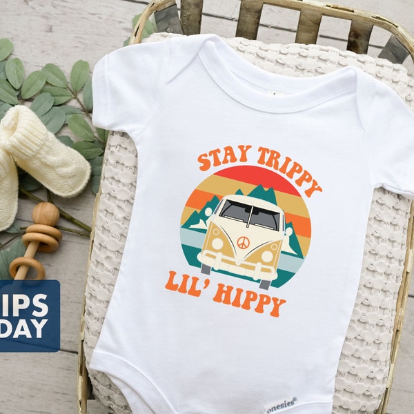 Baby Onesies Hippie - Etsy