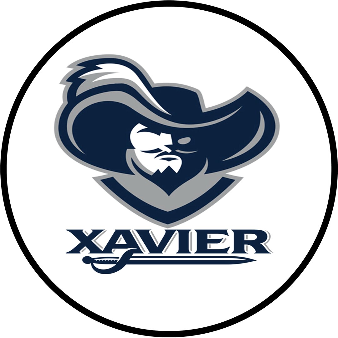 Xavier University Round Aluminum Metal Shape Wreath Sign Home and ...