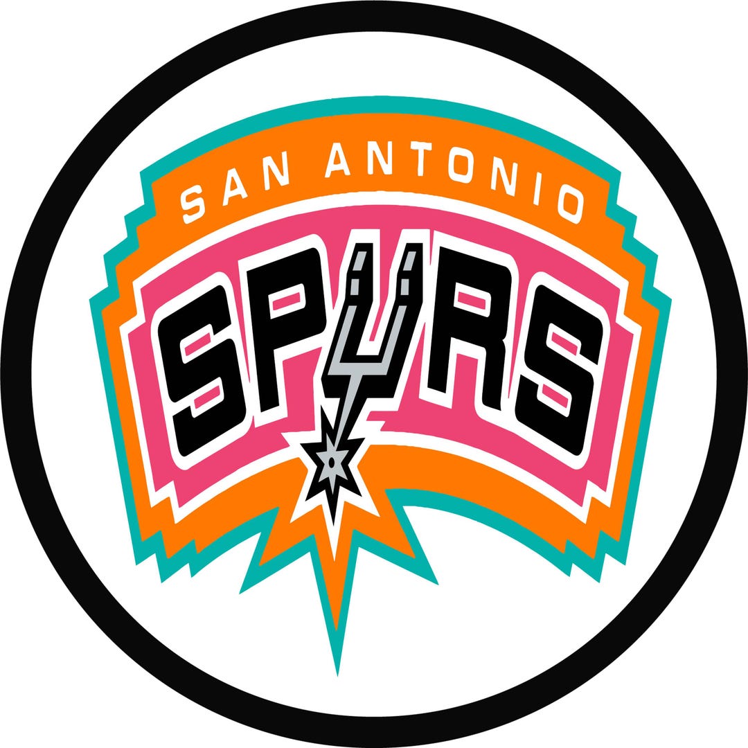 San Antonio Spurs, Aluminum Metal Shape Wreath Sign Home Decor - Etsy