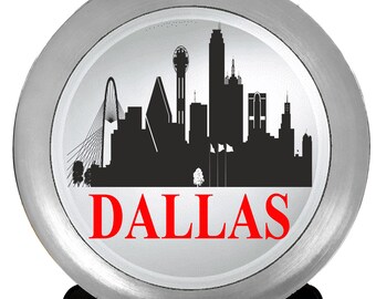 Dallas Football Round Aluminum Metal Shape Wreath Sign Home and Living ...