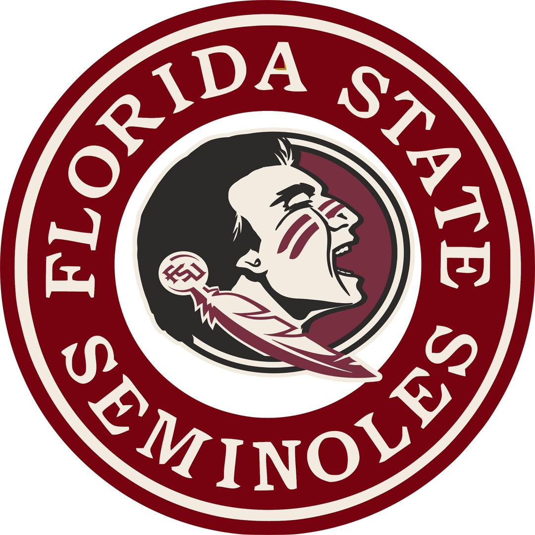 Florida State University Seminoles Aluminum Metal Shape Wreath Sign ...